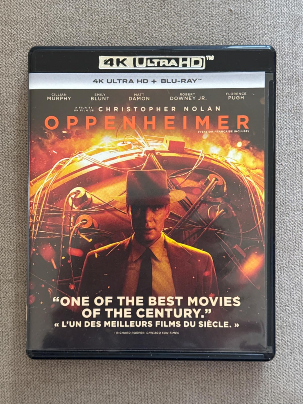 Oppenheimer - Blu-ray + DVD (Bilingual): Amazon.ca: Cillian Murphy ...
