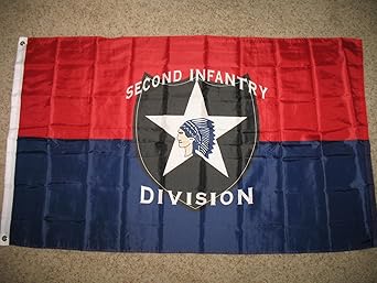 Amazon.com: 3X5 Second Infantry Division Flag Us Army 2Nd Div New ...