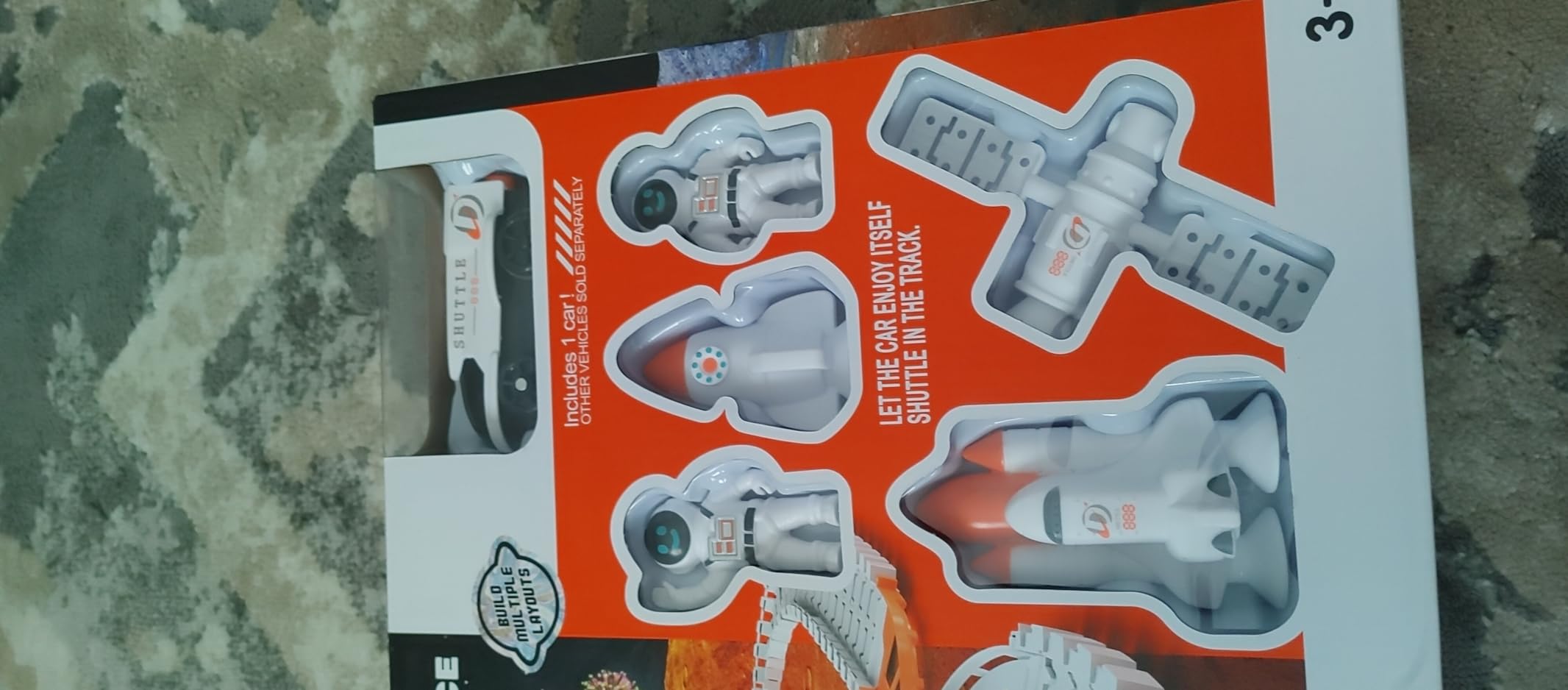 Space Race Track for Kids: Ultimate Space Toys for Imaginative Play for ...