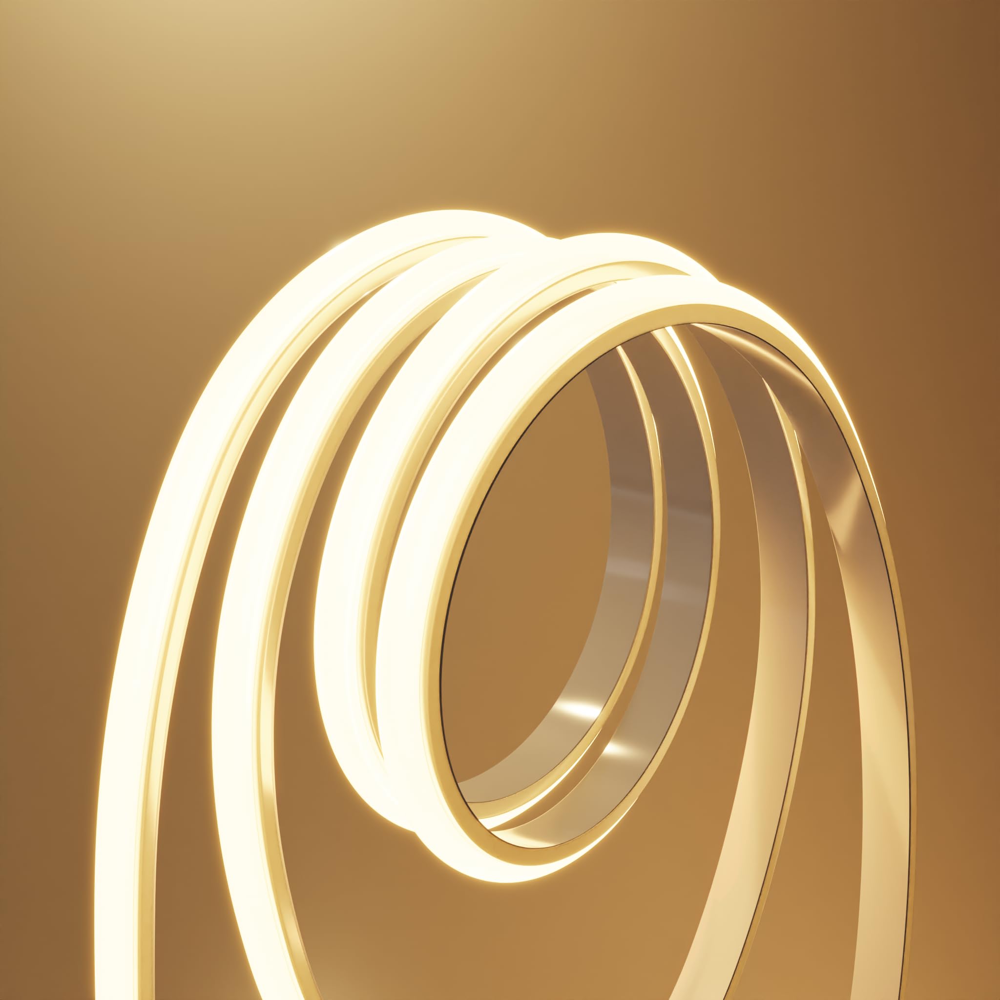 Amazon.com: COB LED Neon Rope Light 16ft 2800K Warm White, AC 110-120V ...