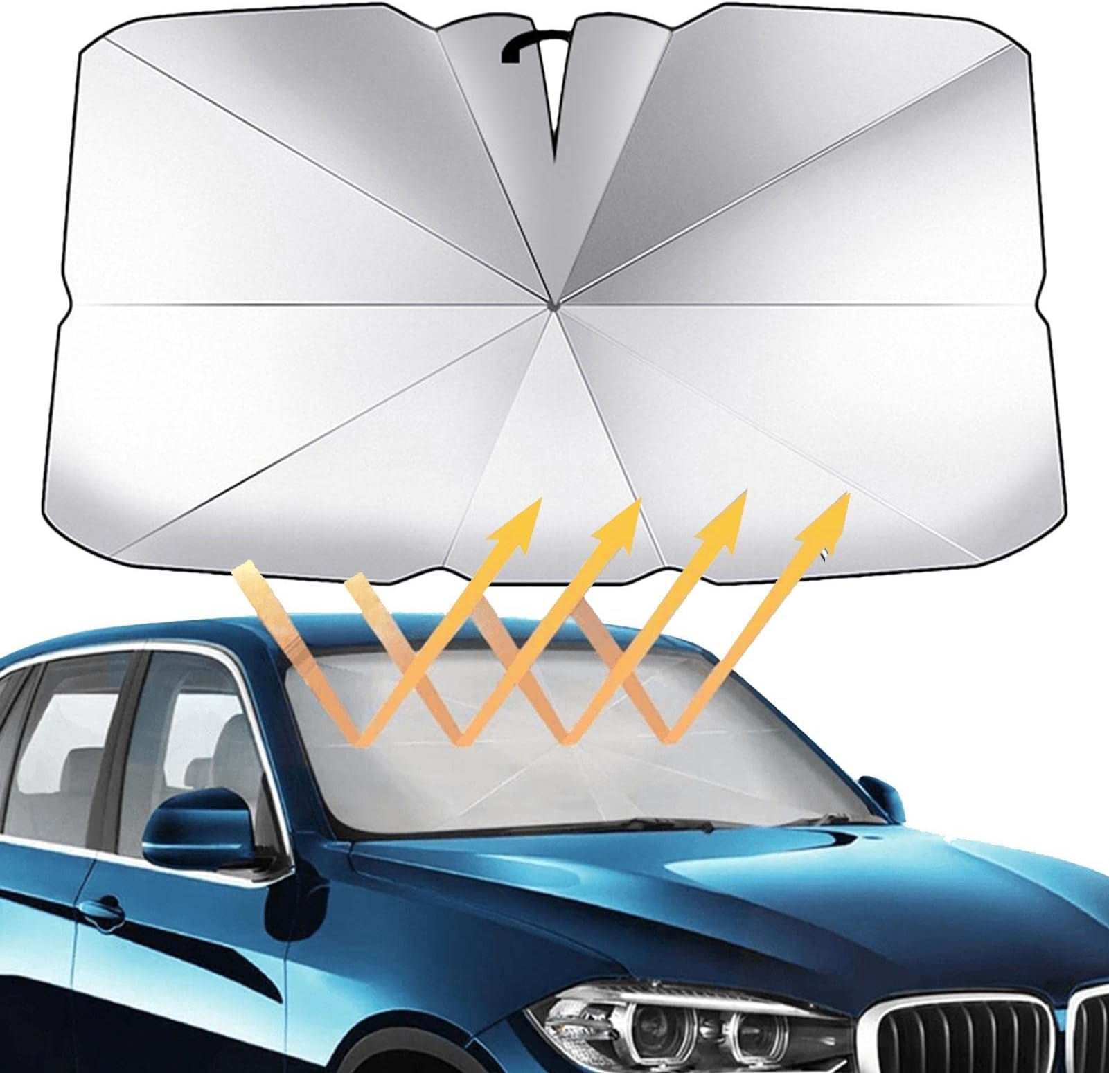 MCSWKEY Parasol para Parabrisas Automovil, Parasol para Parabrisas de ...