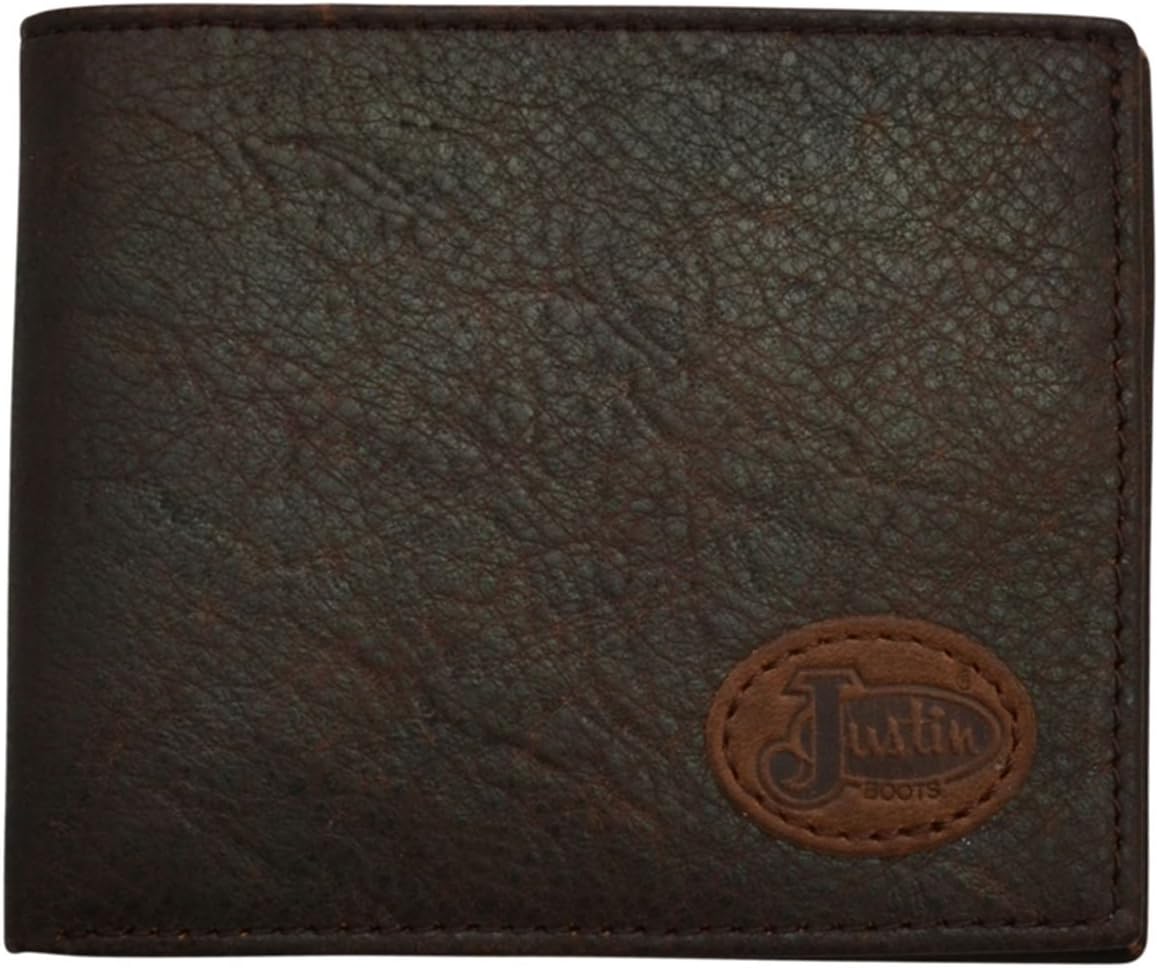 Amazon.com: Justin Brown Basic Bifold Wallet : Clothing, Shoes & Jewelry