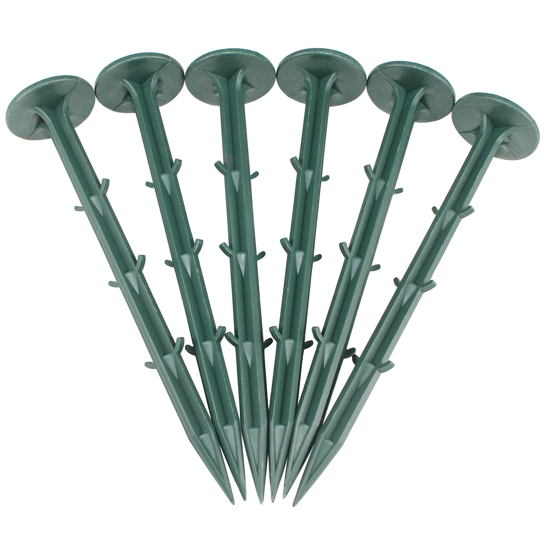 Amazon.com : 50/100/150 Pack 6 Inch Plastic Garden Lawn Stakes ...