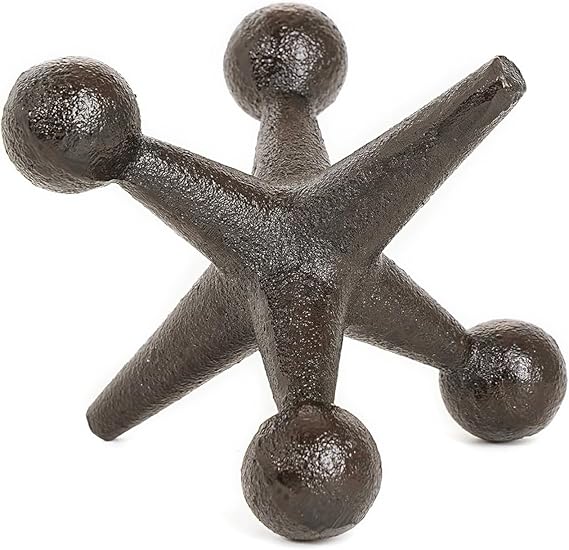 Amazon.com: Sungmor Cast Iron Decorative Jack Statue, Home Office ...