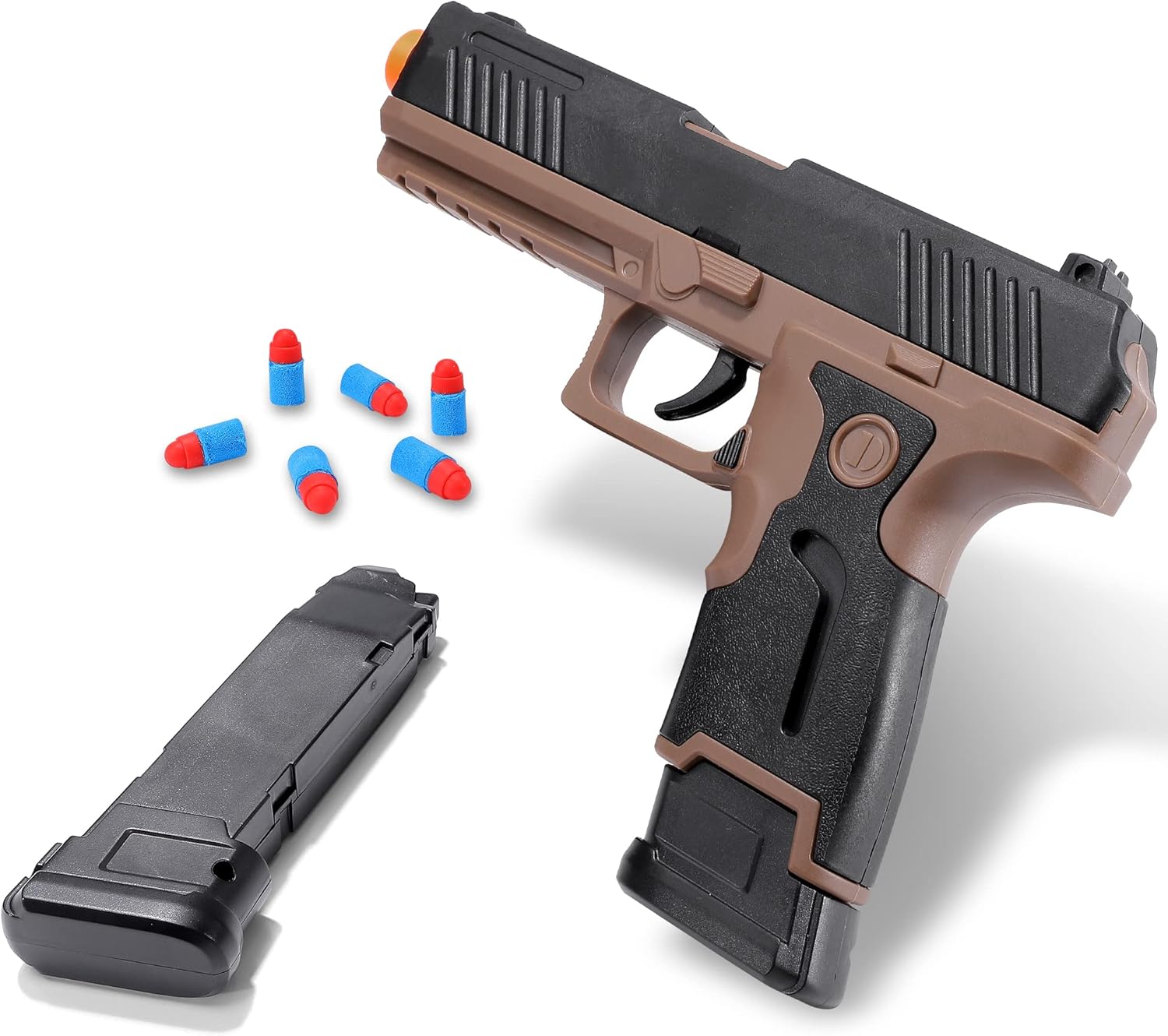 Amazon.com: HitSong Pistola de juguete, pistola de juguete de bala suave, expulsión de carcasa ...