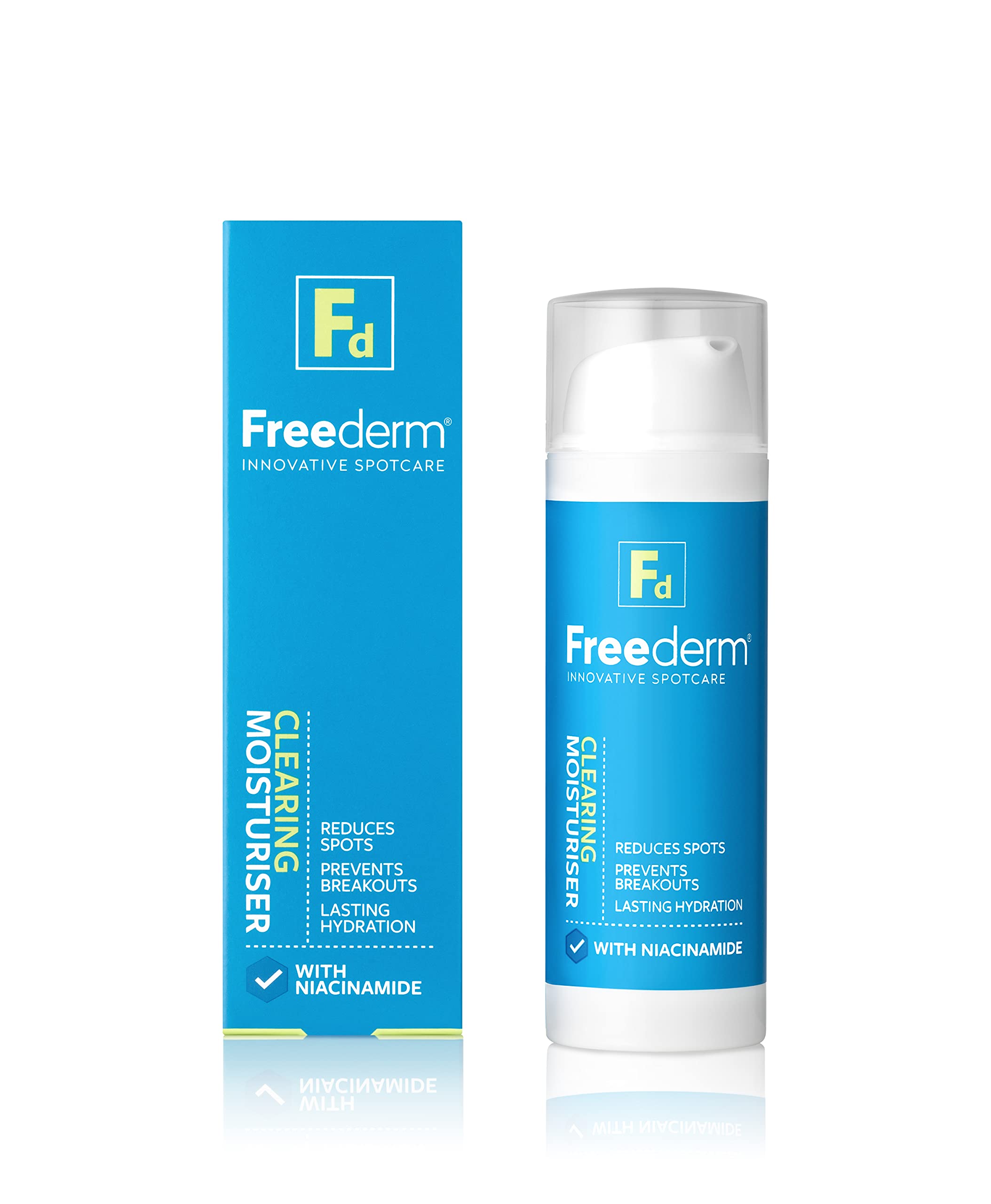 FREEDERM Clearing Oil-Free Face Moisturiser for Spot Prone Skin ...