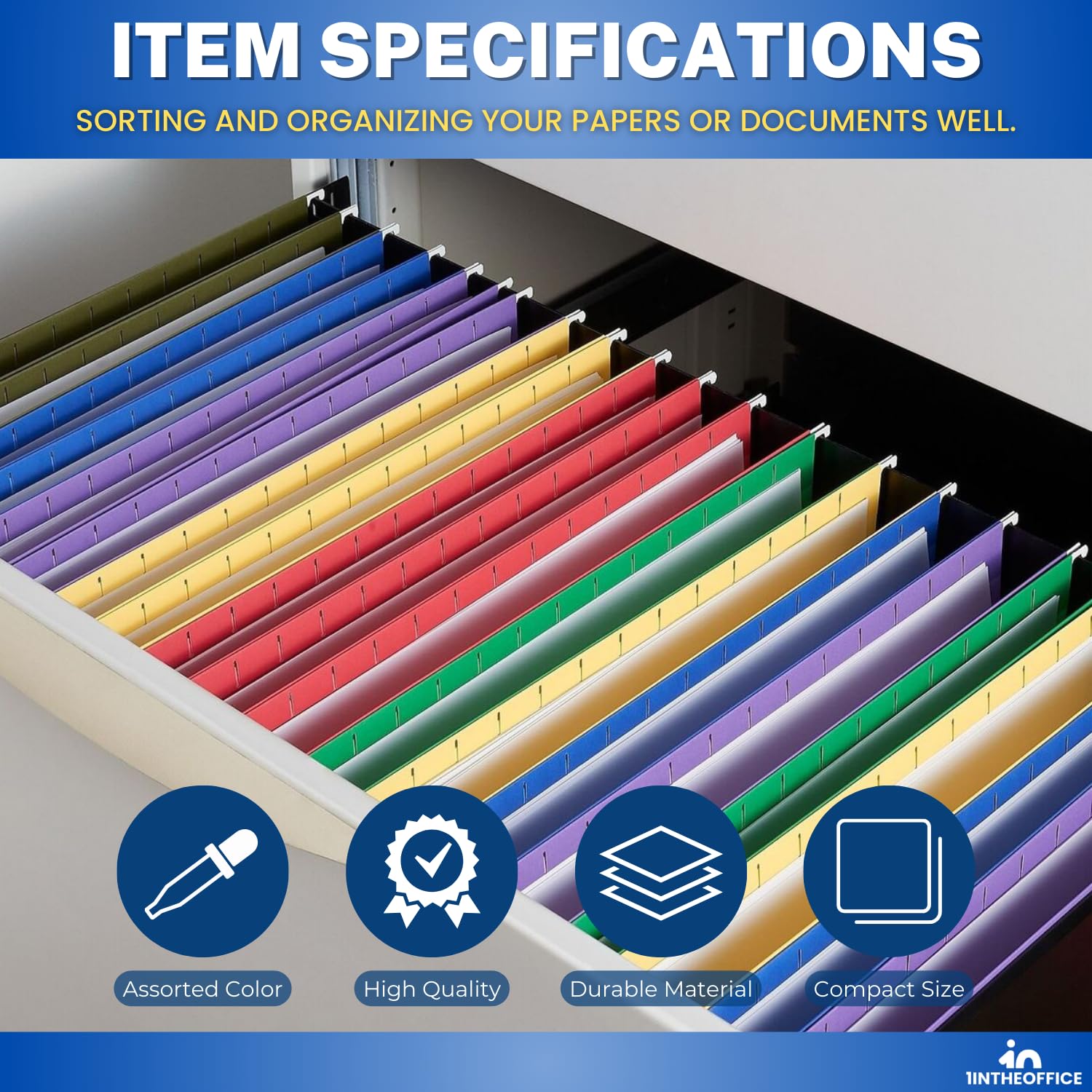 Poly Hanging Folders Letter Size Filing System Smead Poly Hanging File ...