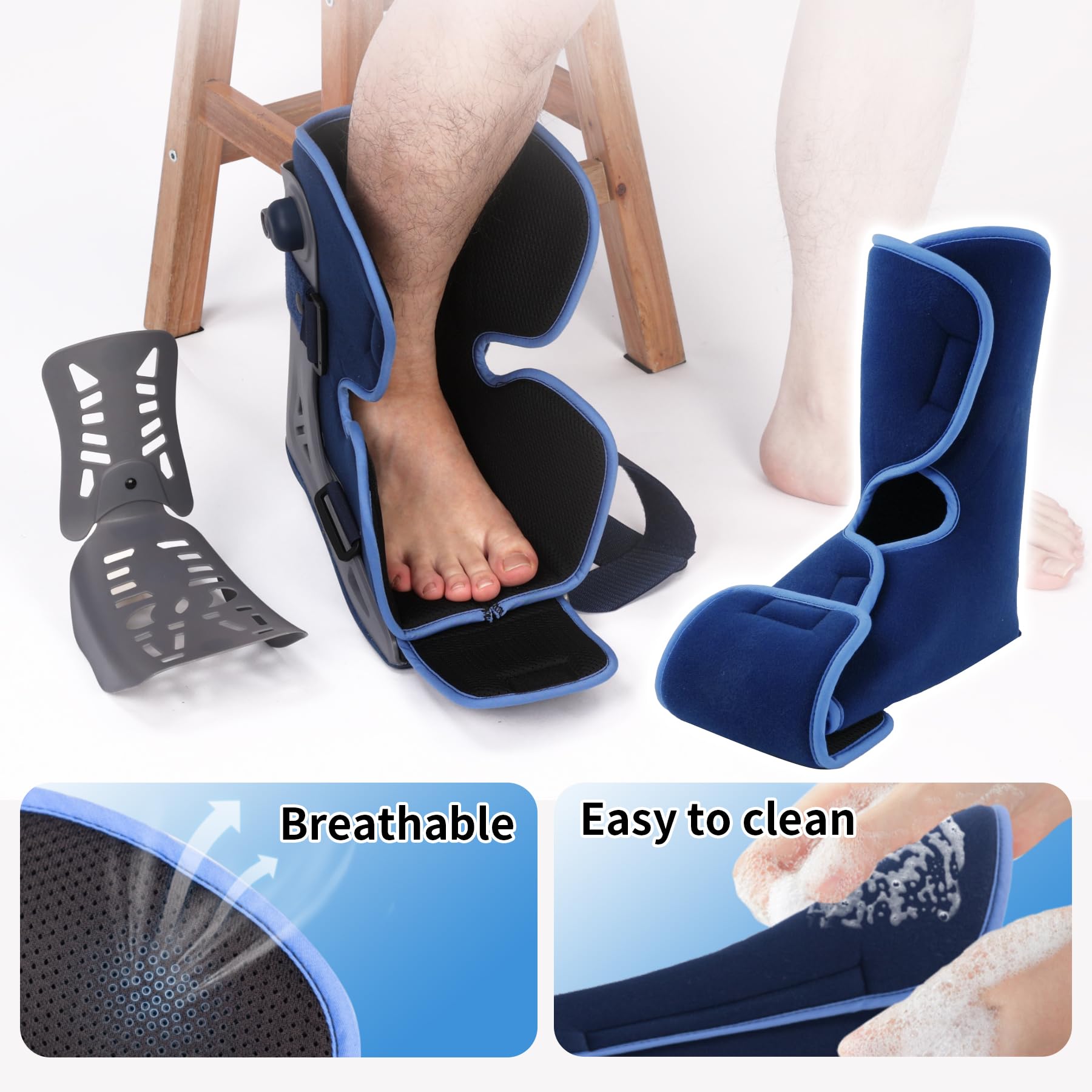 Velpeau Air CAM Walking Boot for Broken Foot - Dual Independent ...