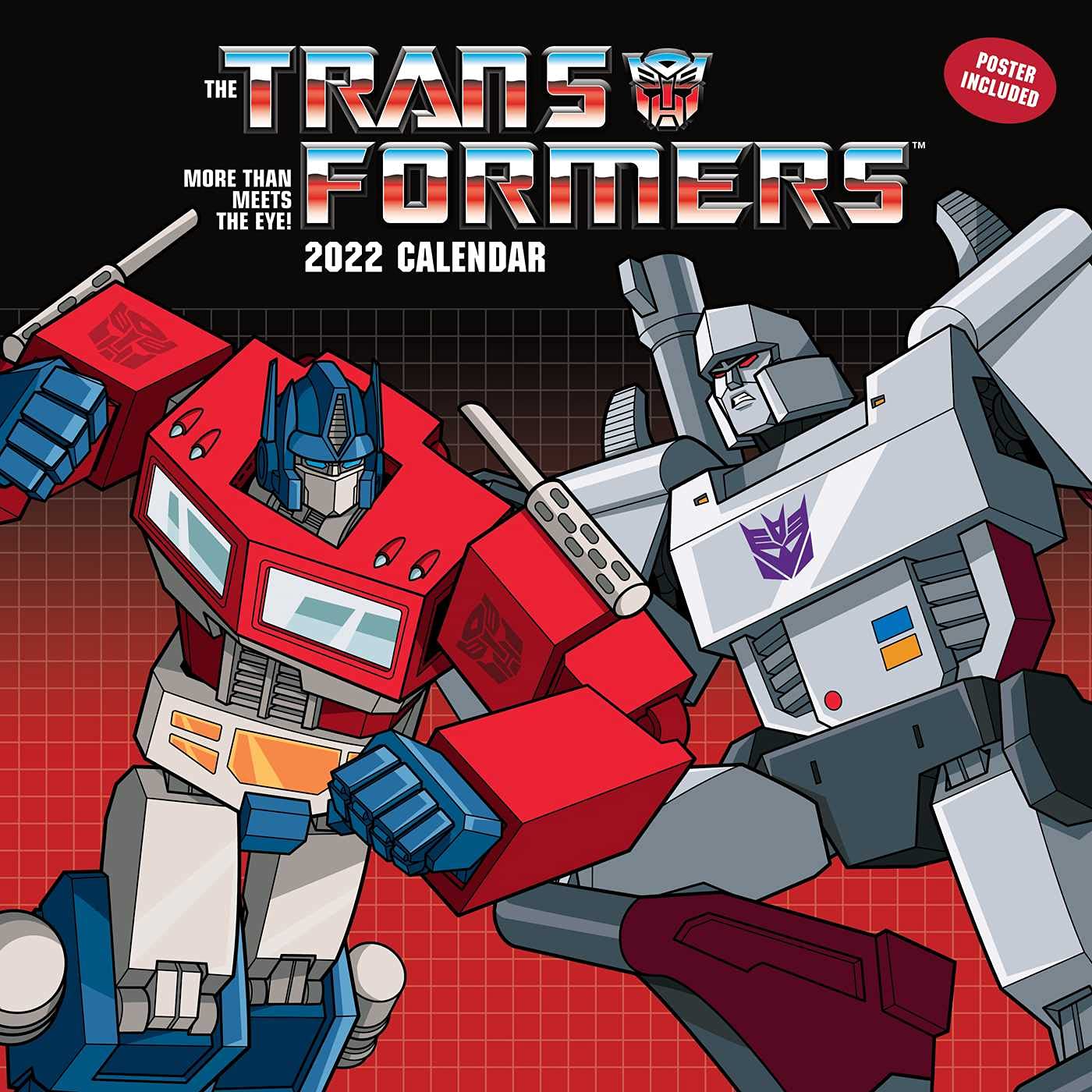 Snapklik.com : Transformers 2022 Wall Calendar