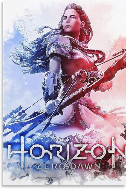 Amazon.com: ENYPOLIS Horizon Zero Dawn Posters & Prints on Canvas Wall ...
