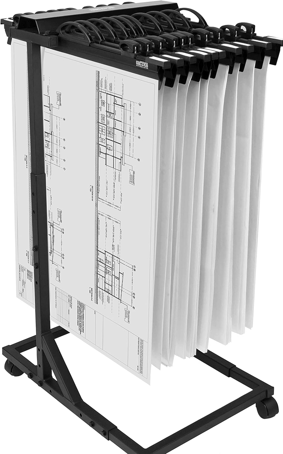 Arnos Hang-A-Plan A1 Binder & Adjustable Trolley Bundle : Amazon.co.uk ...
