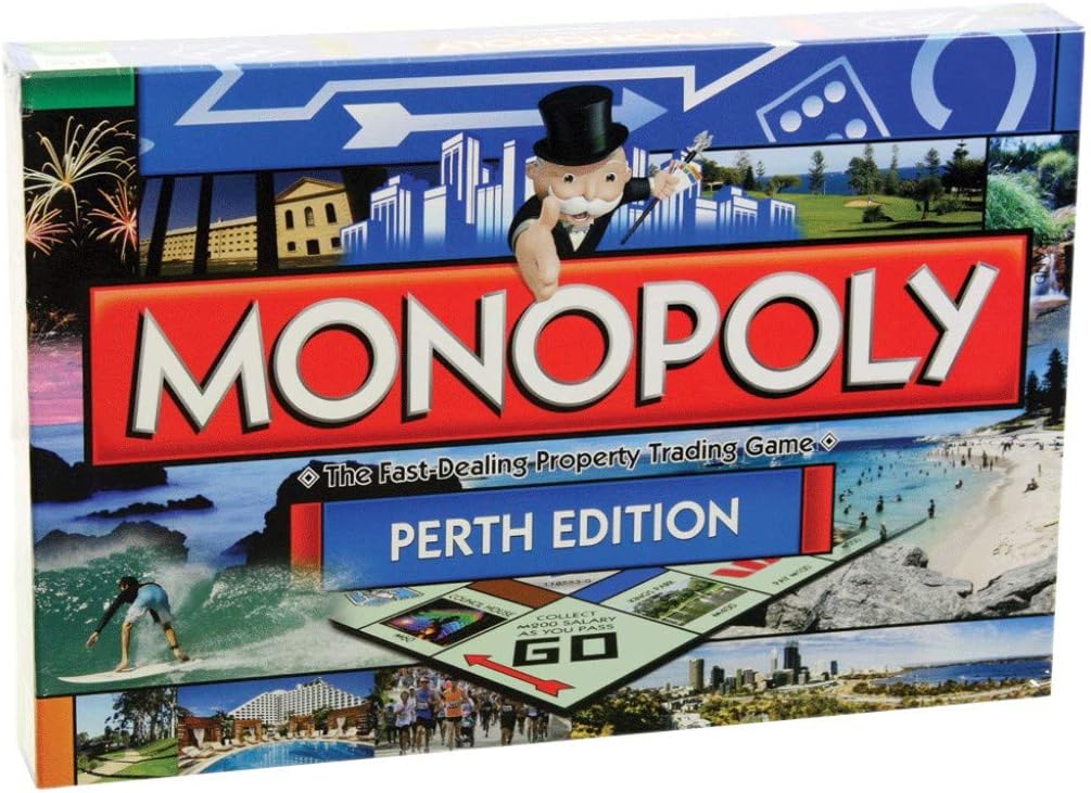 MONOPOLY Perth Monopoly - Board Game - Australia : Amazon.com.au: Toys ...