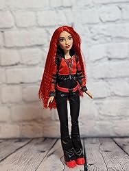 Amazon.com: Mattel Disney Descendants: The Rise of Red Singing Red Doll ...