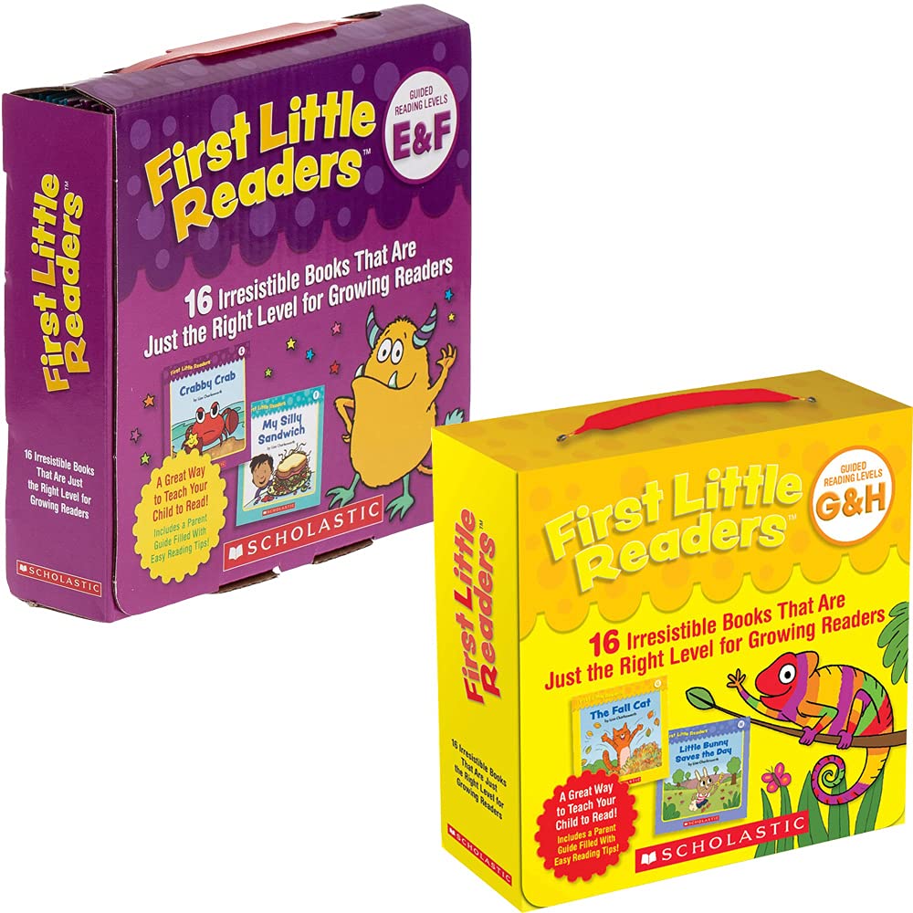First Little Readers: Guided Reading Levels E & F and G & H (Parent ...