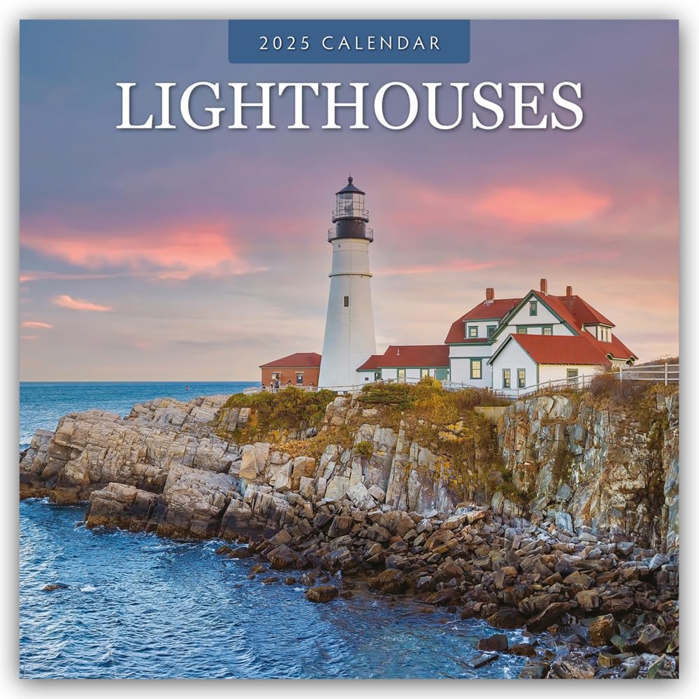 Buy Lighthouses 2025 Square Wall Calendar Book Online at Low Prices in ...