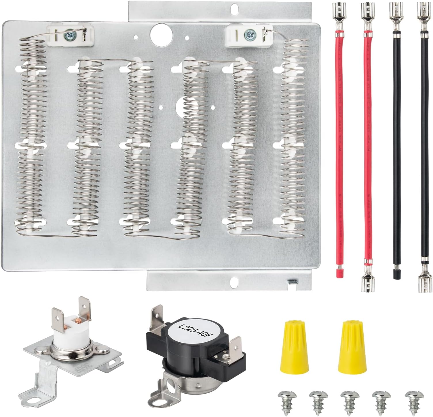 Amazon.com: 964P3 Speed Queen Washer Dryer Combo Kit,heater-Org-5350W ...