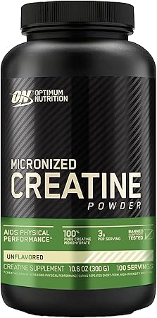 Optimum Nutrition Micronized Creatine 100% Pure - 300g | Amazon.com.br