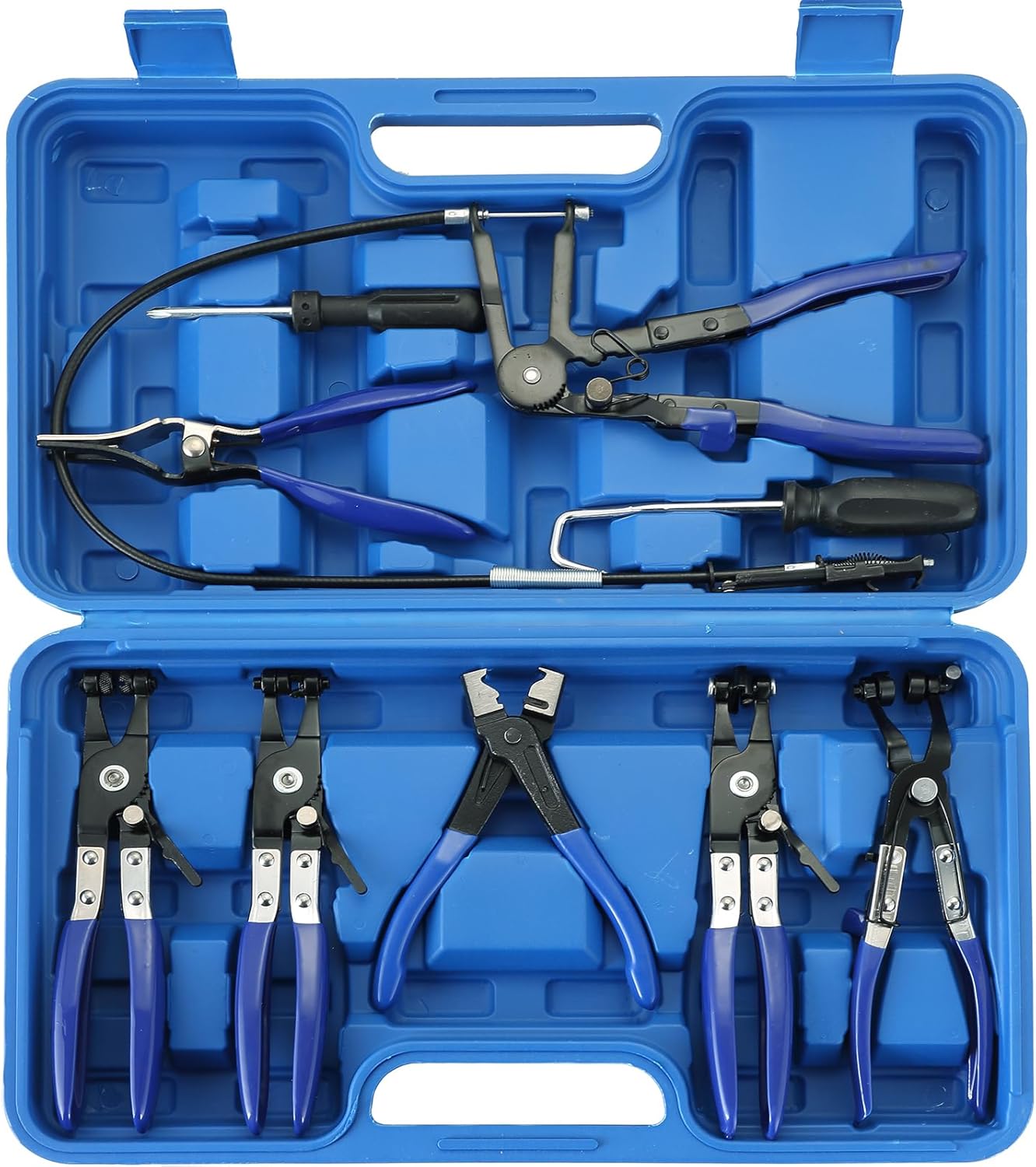 Acymner Hose Clamp Pliers Tool | 9PCS Universal Long Reach Wire Fuel ...