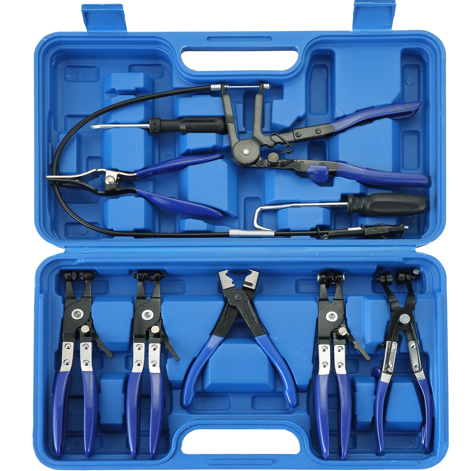 Acymner Hose Clamp Pliers Tool | 9PCS Universal Long Reach Wire Fuel ...