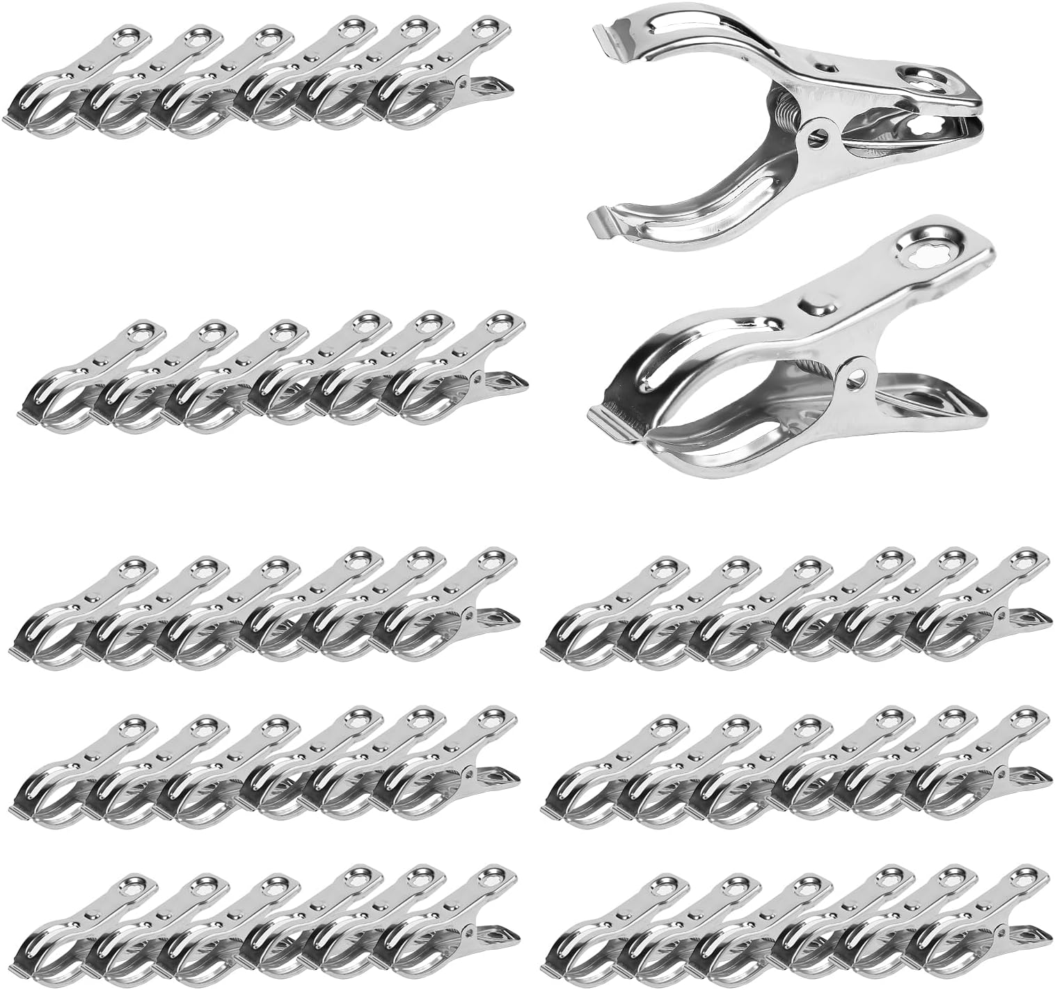 Amazon.com: 200PCS 2 Inch Garden Clips Heavy Duty Greenhouse Clips ...
