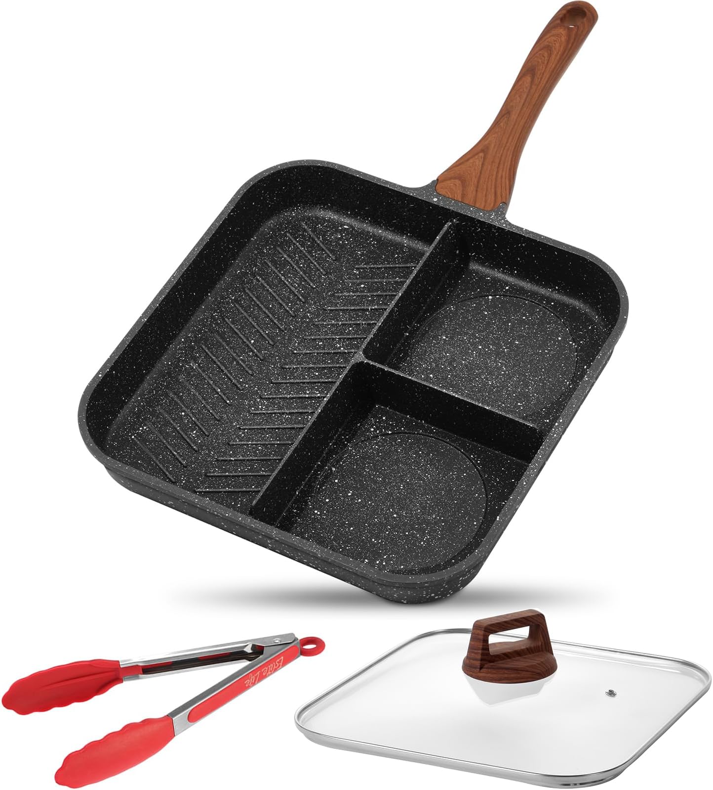 Amazon.com: Nordic Ware - 14621 Nordic Ware Divided Sauce Pan, 3-in-1 ...