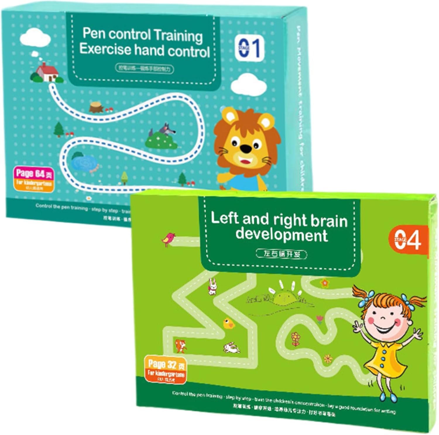 Amazon.com: Kindergarten Workbooks, Handwriting Practice For Kids ...