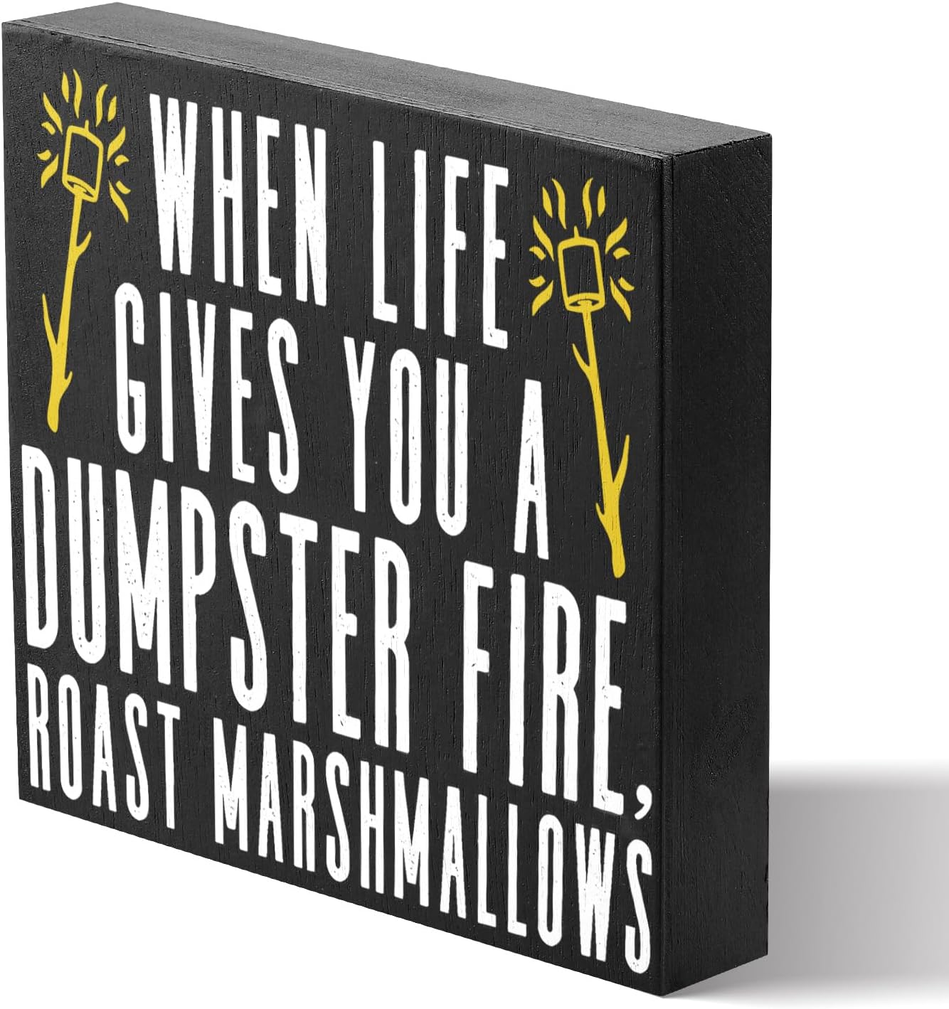 Amazon.com: When Life Gives You A Dumpster Fire Roast Marshmallows ...