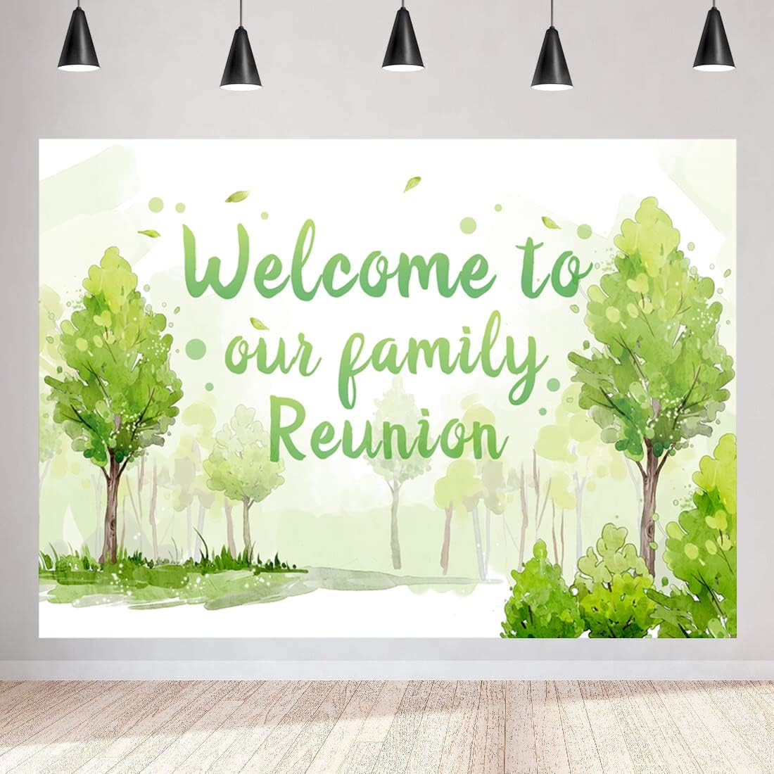 MEETSIOY Family Tree Reunion Backdrop for Family Reunion Decorations ...
