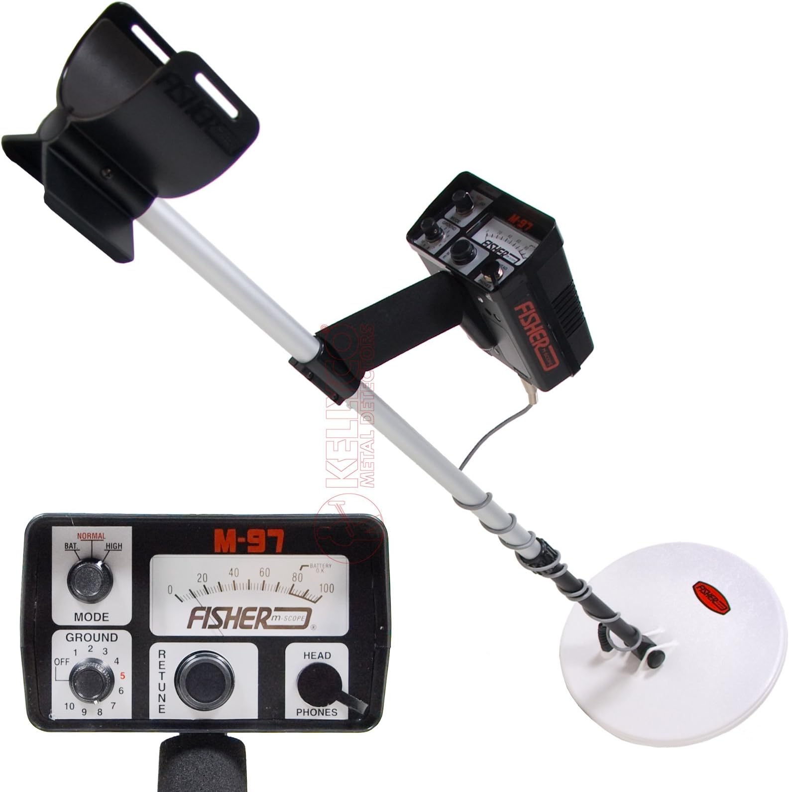 Amazon.com : Fisher M-66 Valve and Box Locator – All-Metal Detector for ...