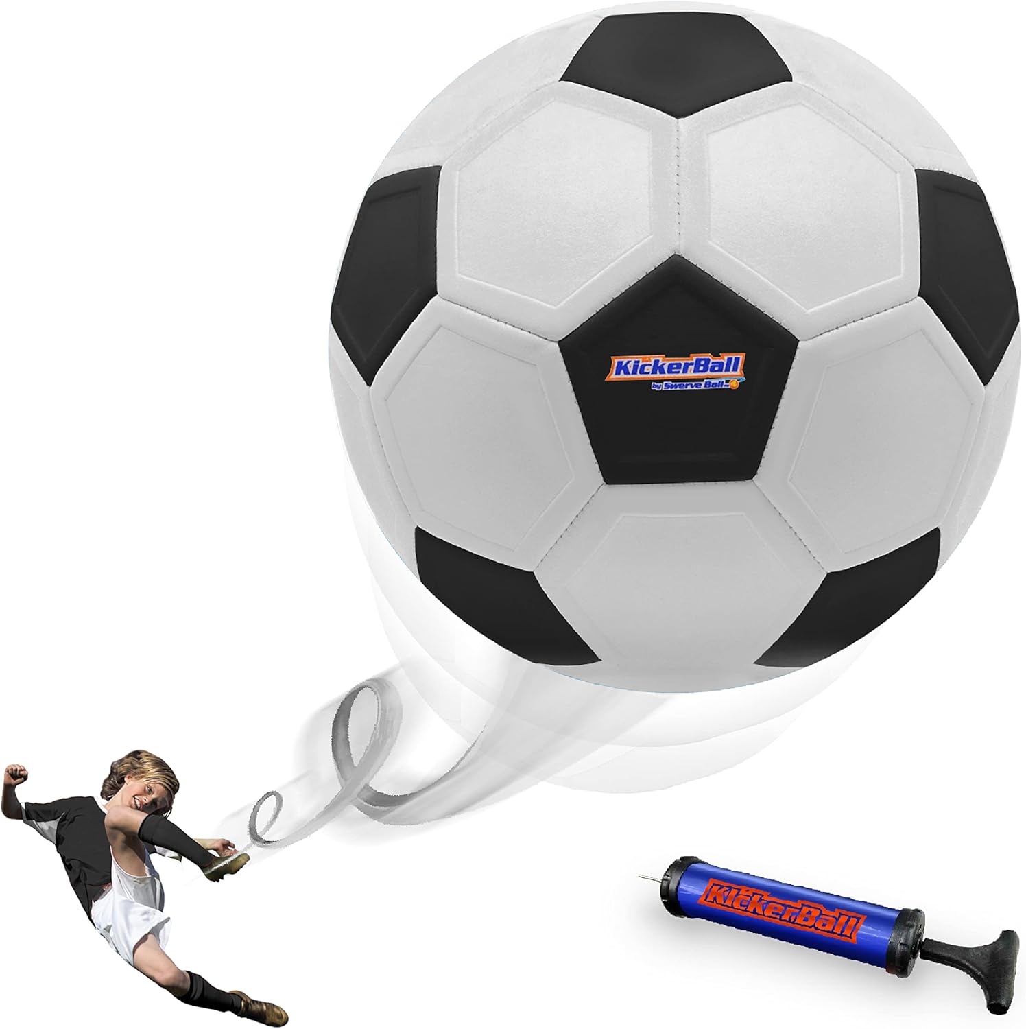 Kickerball – Curve and Swerve Football Toy – Kick Like The Pros, Great ...