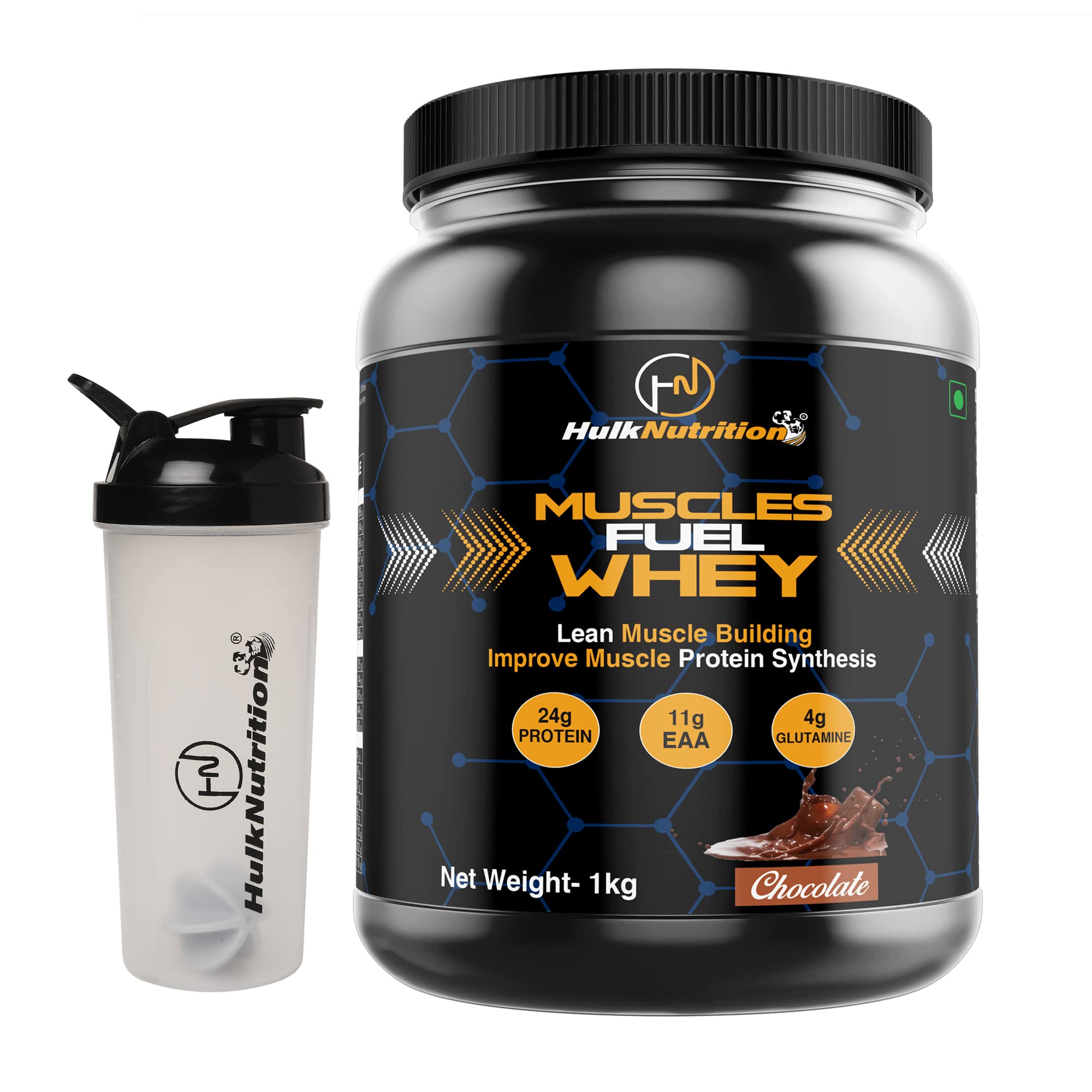 Hulk Nutrition 100% Whey Protein Powder | Pure Protein Blend (Whey ...