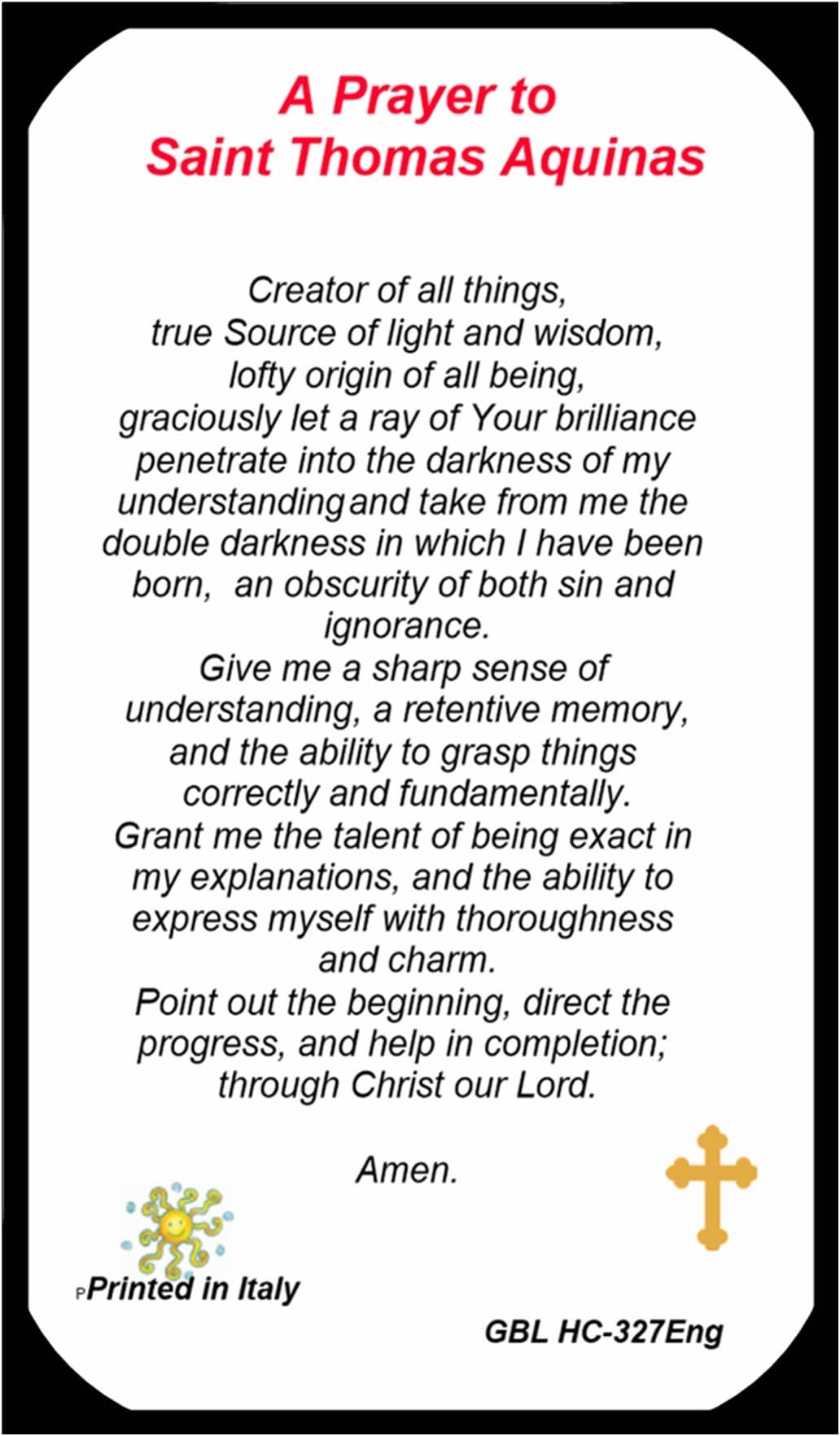 Amazon.com: Gifts by Lulee, LLC Venerable Matt Talbot Prayer for ...