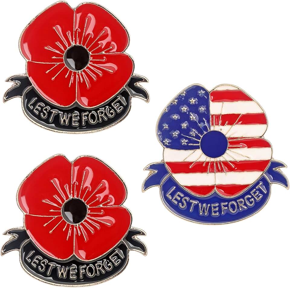 Amazon.com: poppy pins for veterans day