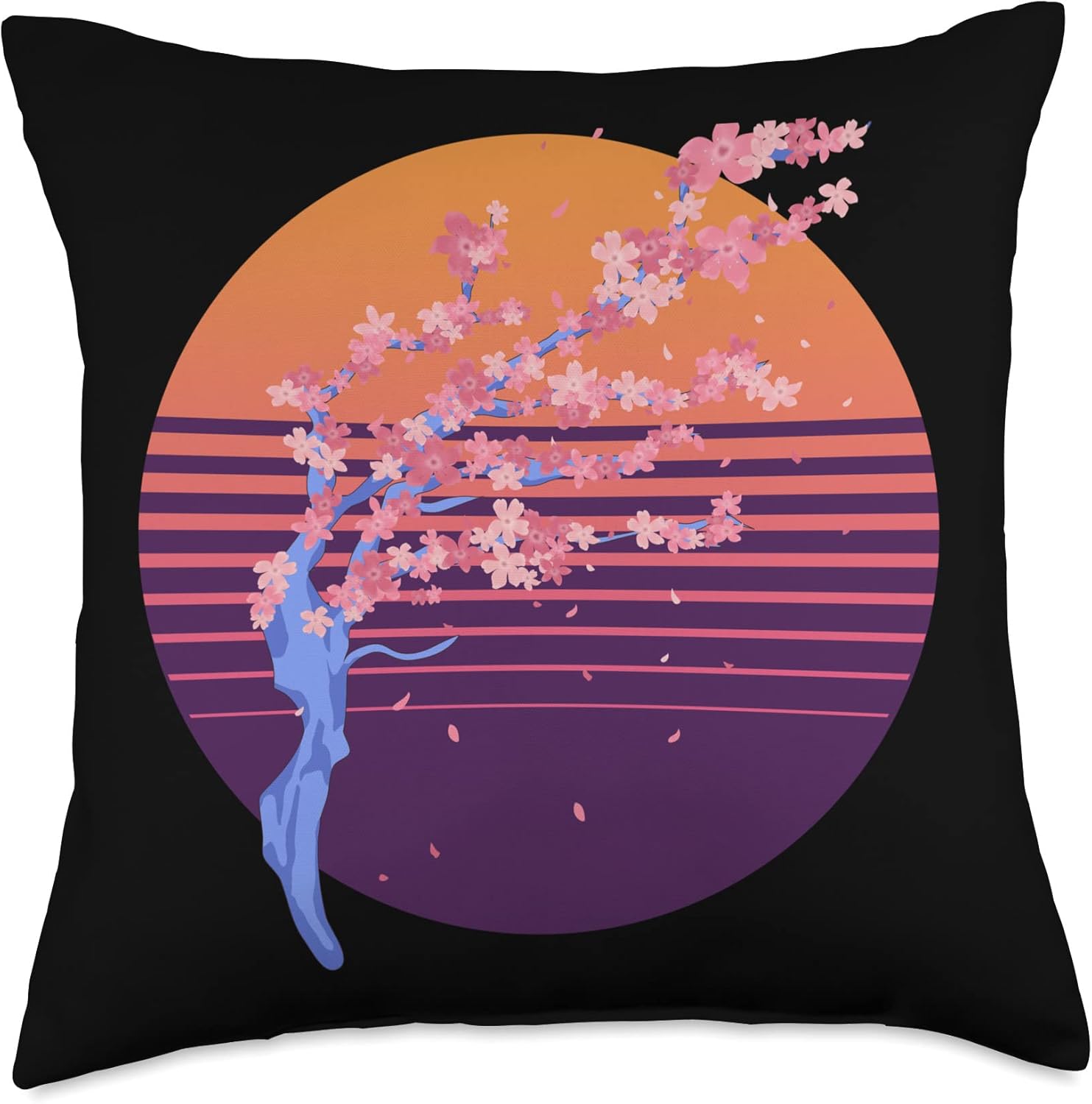 Amazon.com: Japanese Floral 90s Art Sakura Vaporwave Gifts Pink Sakura ...