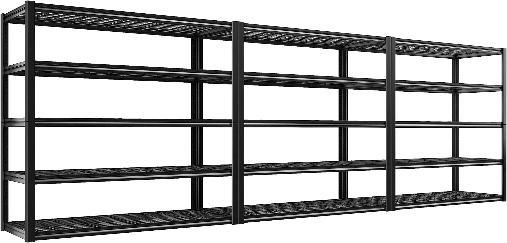 Amazon.com: REIBII Storage Shelves Wire Shelving Unit Metal Shelves ...
