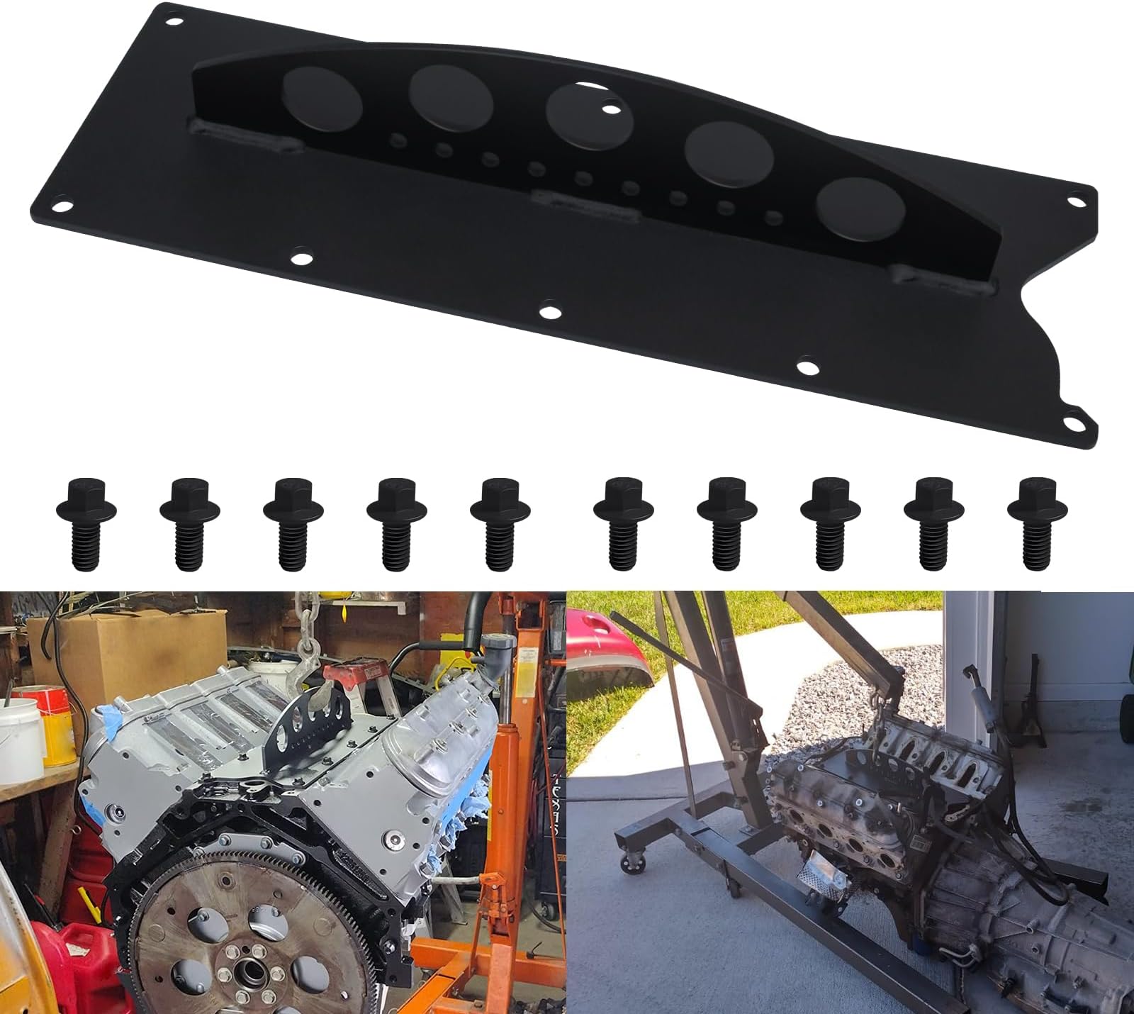 Amazon.com: lifgarfe LS Engine Lifting Plate Bracket Ls Lift Plate Fit ...