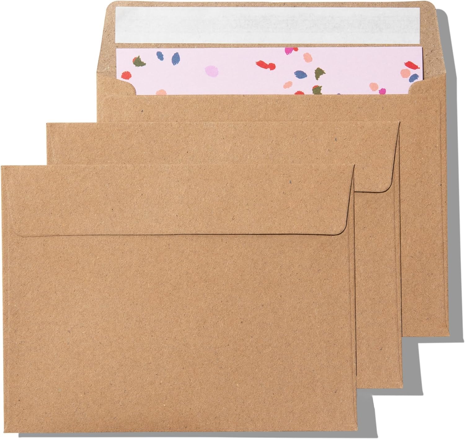 Amazon.com : Pack It Chic - 4” X 6” Envelopes (110 Count) Kraft A6 ...