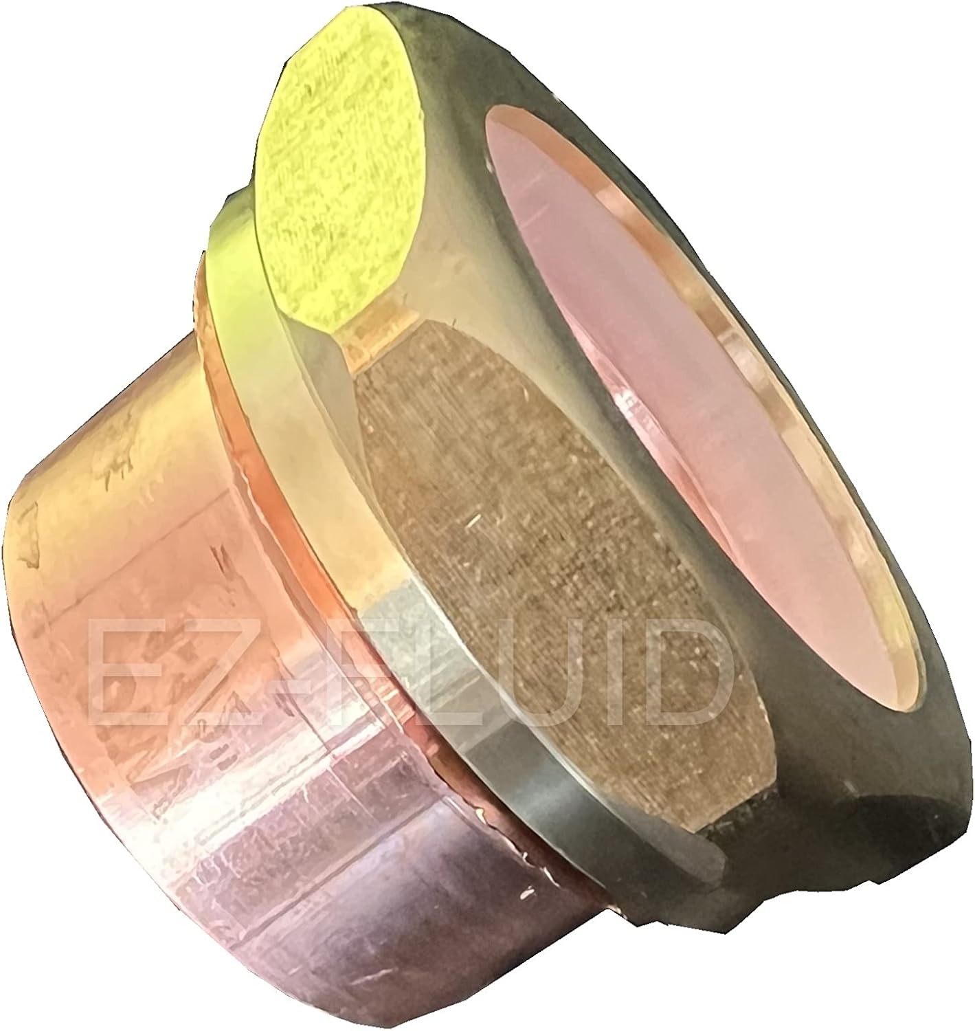 Amazon.com: EZ-Fluid (1) 1-1/2" DWV Sweat FTG x Slip-Joint Copper Trap ...