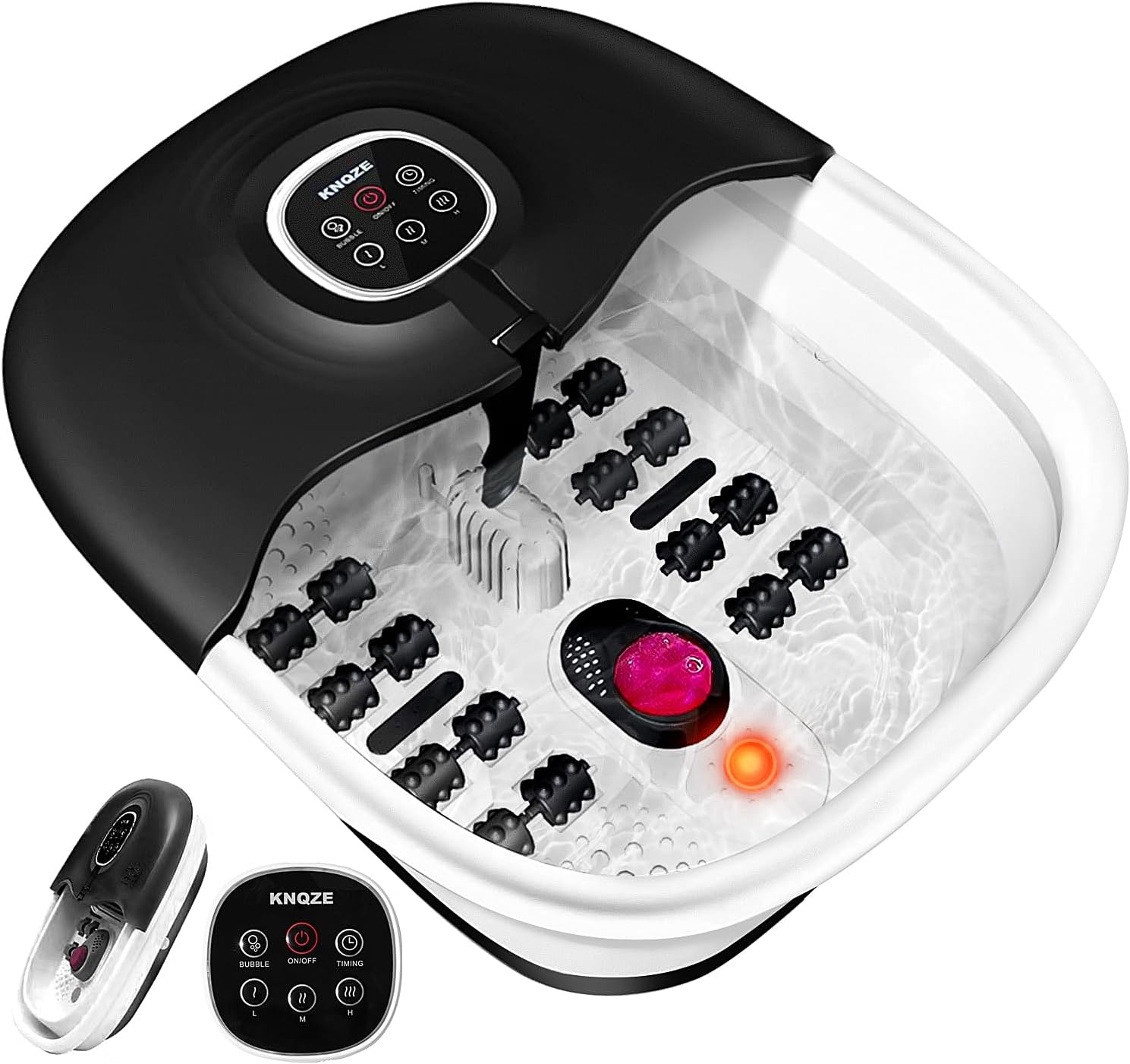 Amazon.com: Collapsible Foot Spa Bath with Heat, Remote Control ...