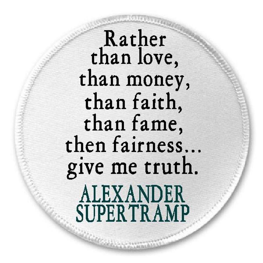 Alexander Supertramp Quotes