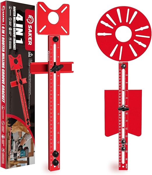 Saker New 4 in 1 Router Milling Groove Bracket-Saker Upgraded Router ...