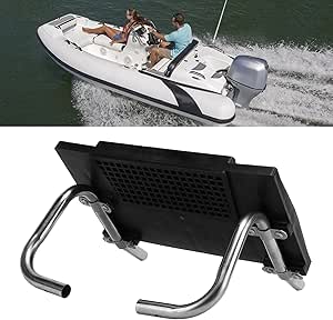 Amazon.com: Brilluxa Outboard Motor Mount Bracket Rack Stainless Steel ...