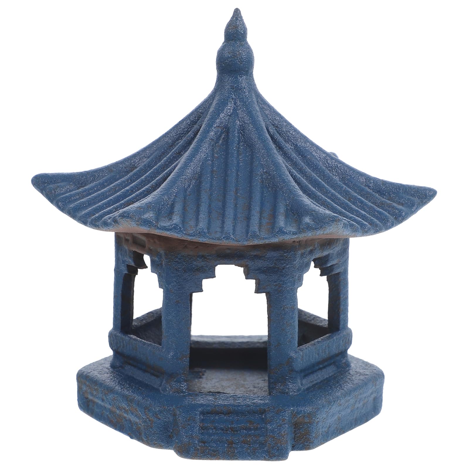 Amazon.com: Abaodam Mini Pagoda Statue Miniature Ceramic Pagoda Hexagon ...