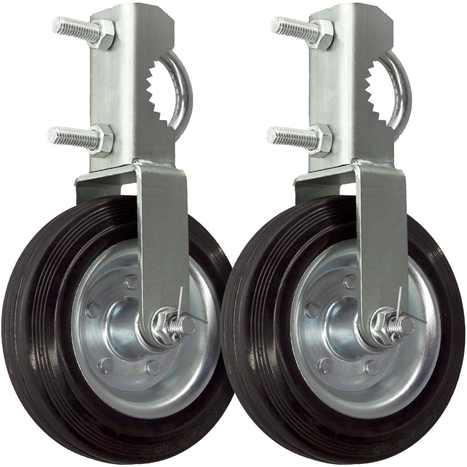 Buy ForoGore 2 Pack Gate Wheel for Metal Swing Gate with 1-5/8" Thru 2 ...