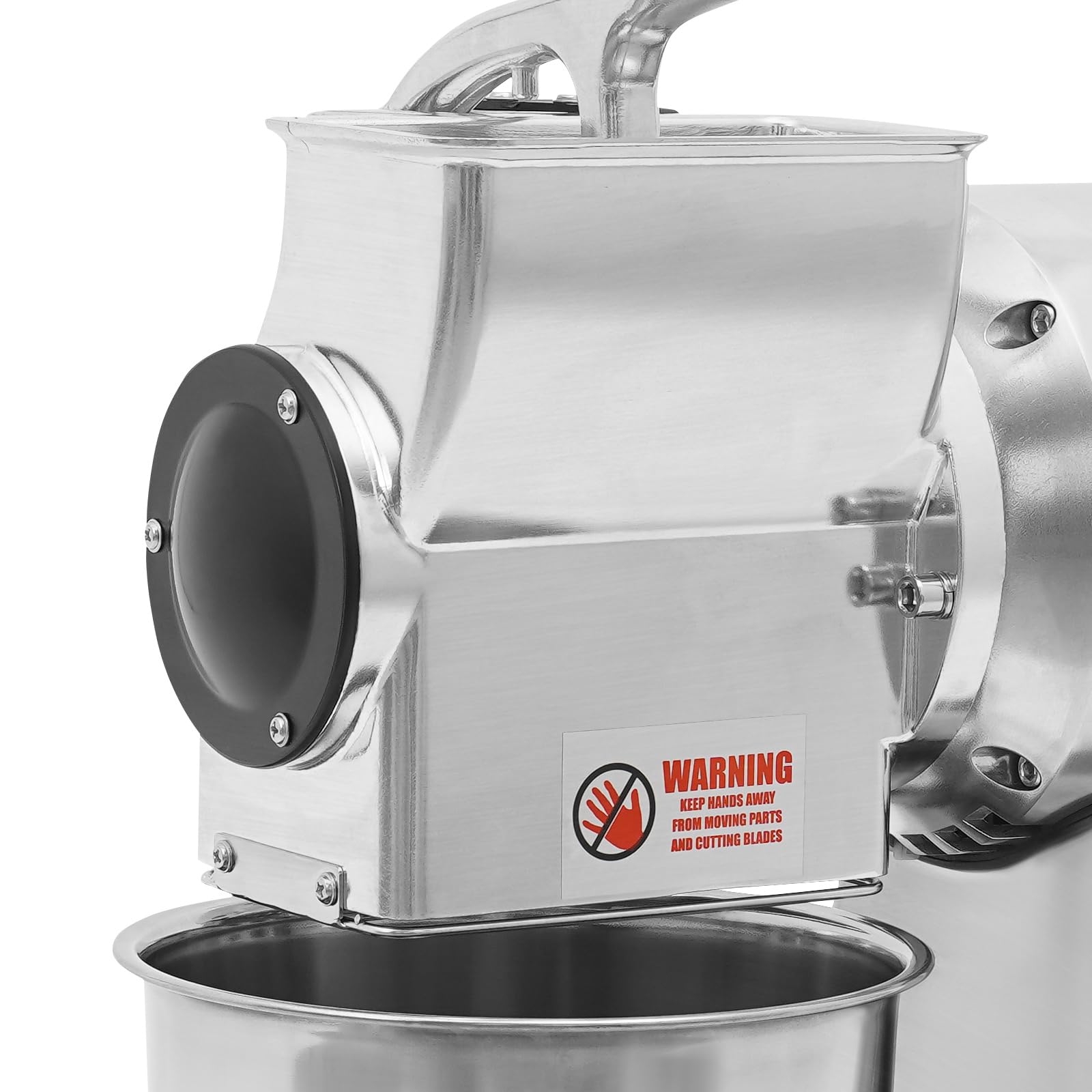 Large Feed Chute Grinder CYTBEK Commercial Electric Cheese Grater, 550W ...