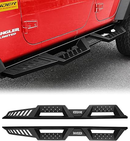 ROADER Wrangler JK Running Boards 4 Door, Side Steps Nerf Bars ...