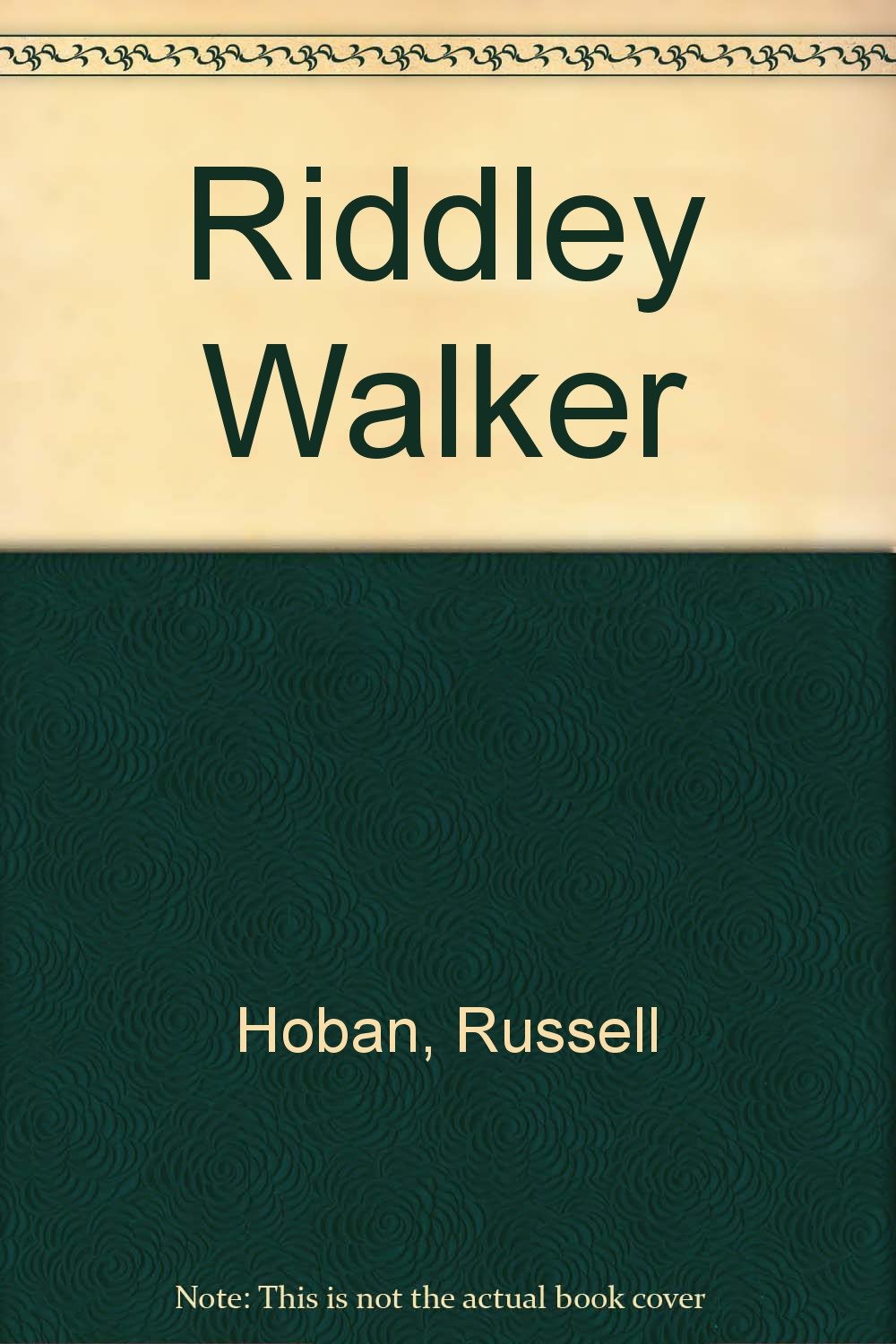 Riddley Walker: russell Hoban: 9780671451189: Amazon.com: Books