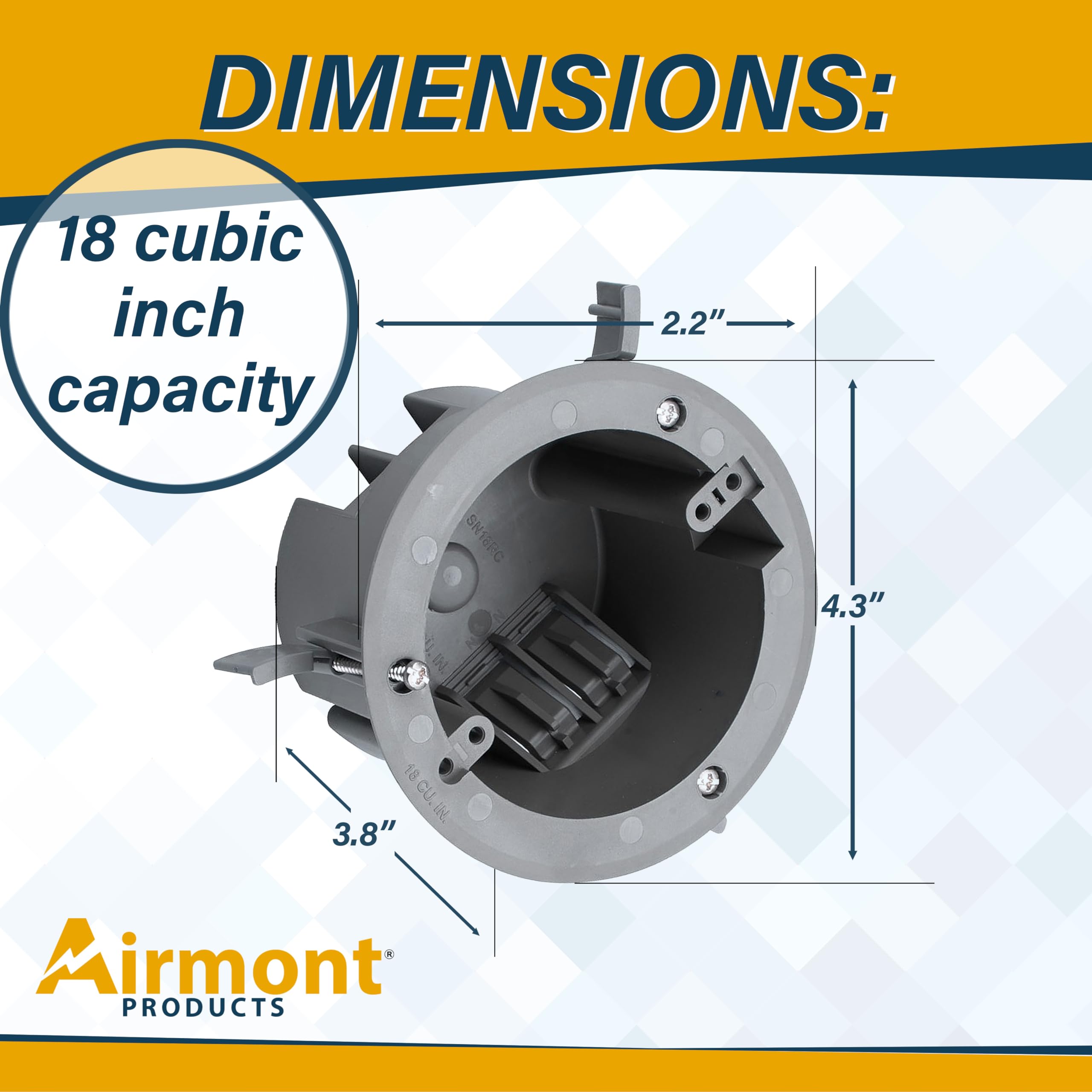Round Junction Box Sizes Types Of Electrical Boxes The Home Depot