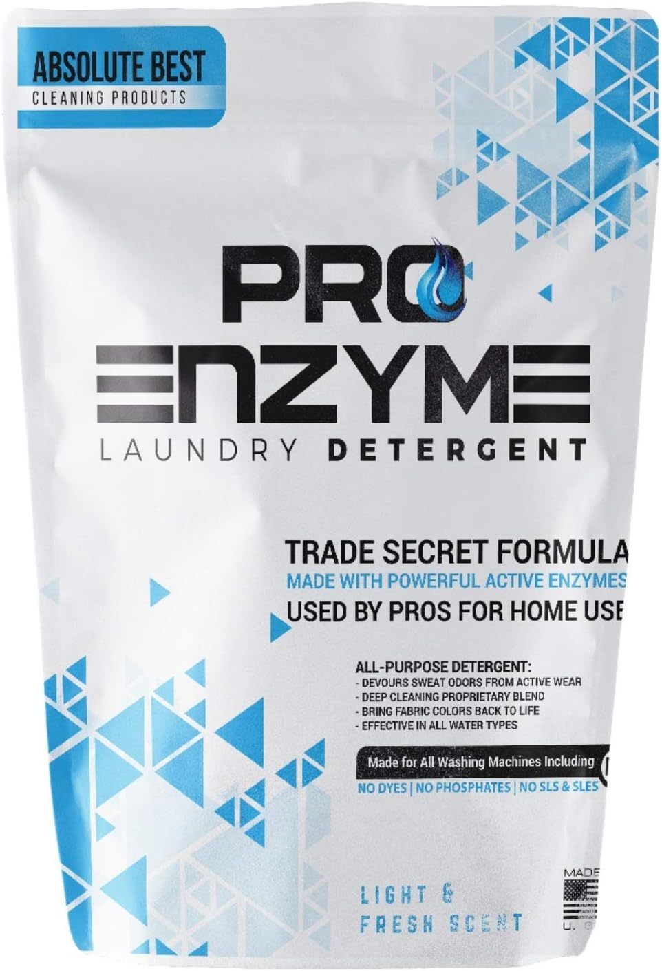 Amazon.com: ACTIVE Enzyme Laundry Booster and Washing Machine Cleaner ...