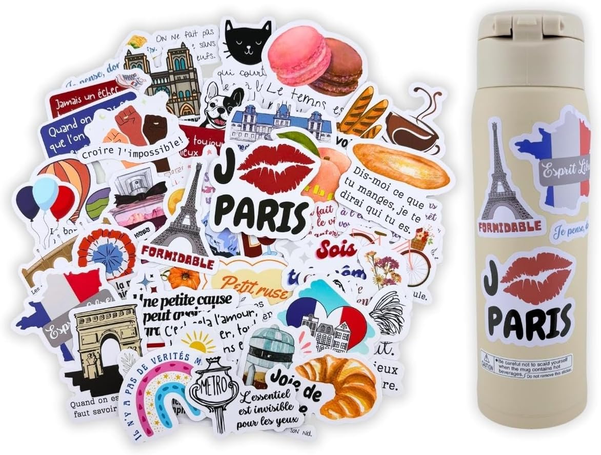 Amazon.com: TriluckyDeco Paris Themed Gifts French Inspirational ...